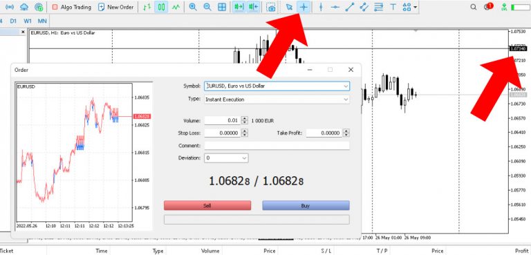 How to Set a Stop Loss and Take Profit on MetaTrader 5 (iOS, Android, Desktop, Mobile and Web ...